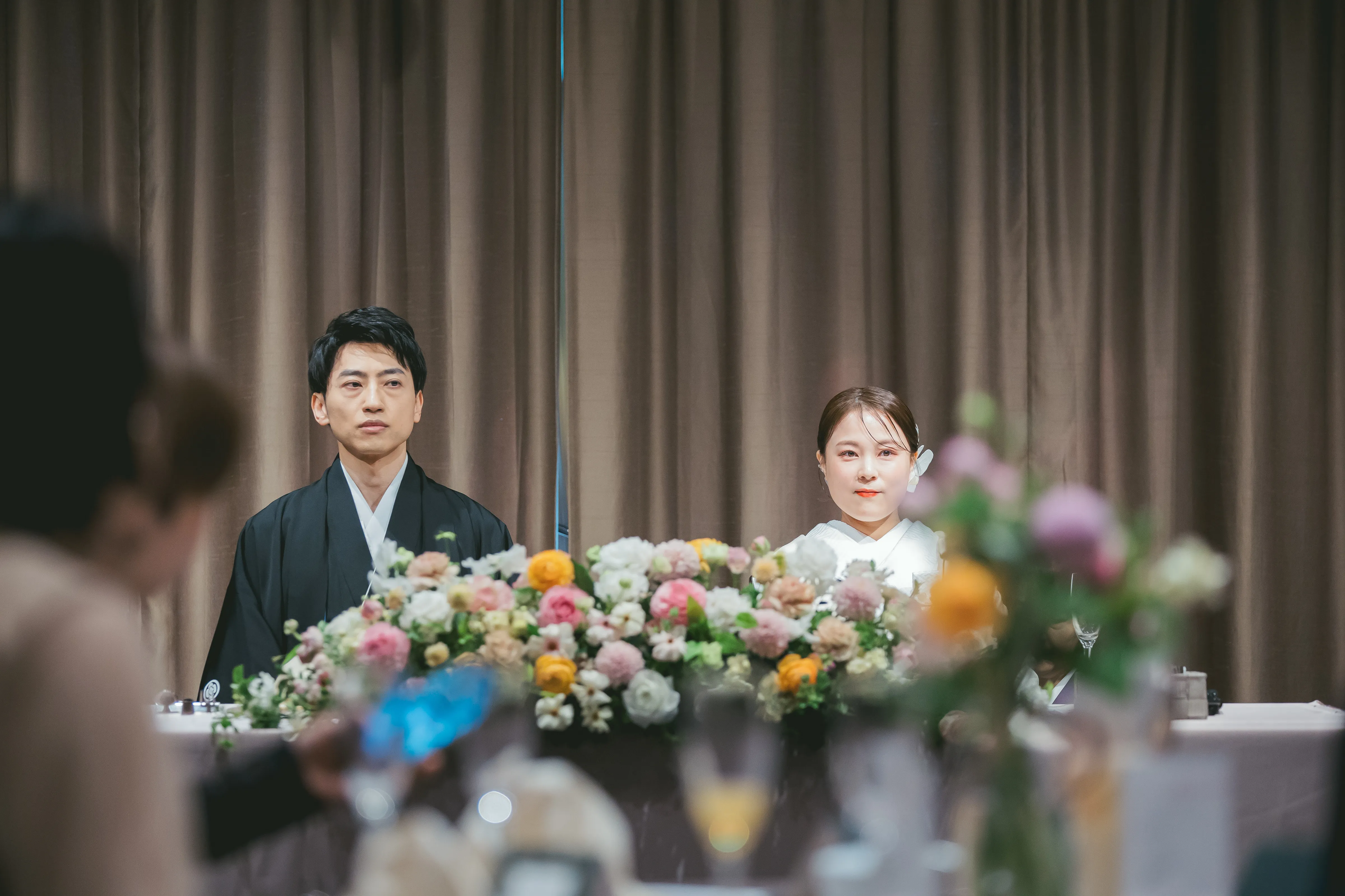 うららかな春の日に迎える結婚式 3月 【榊の間】 | ウエディングレポート | 【公式】大國魂神社結婚式場